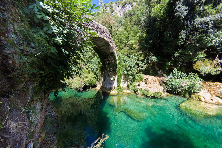 Les gorges de la Siagne et le pont des Tuves